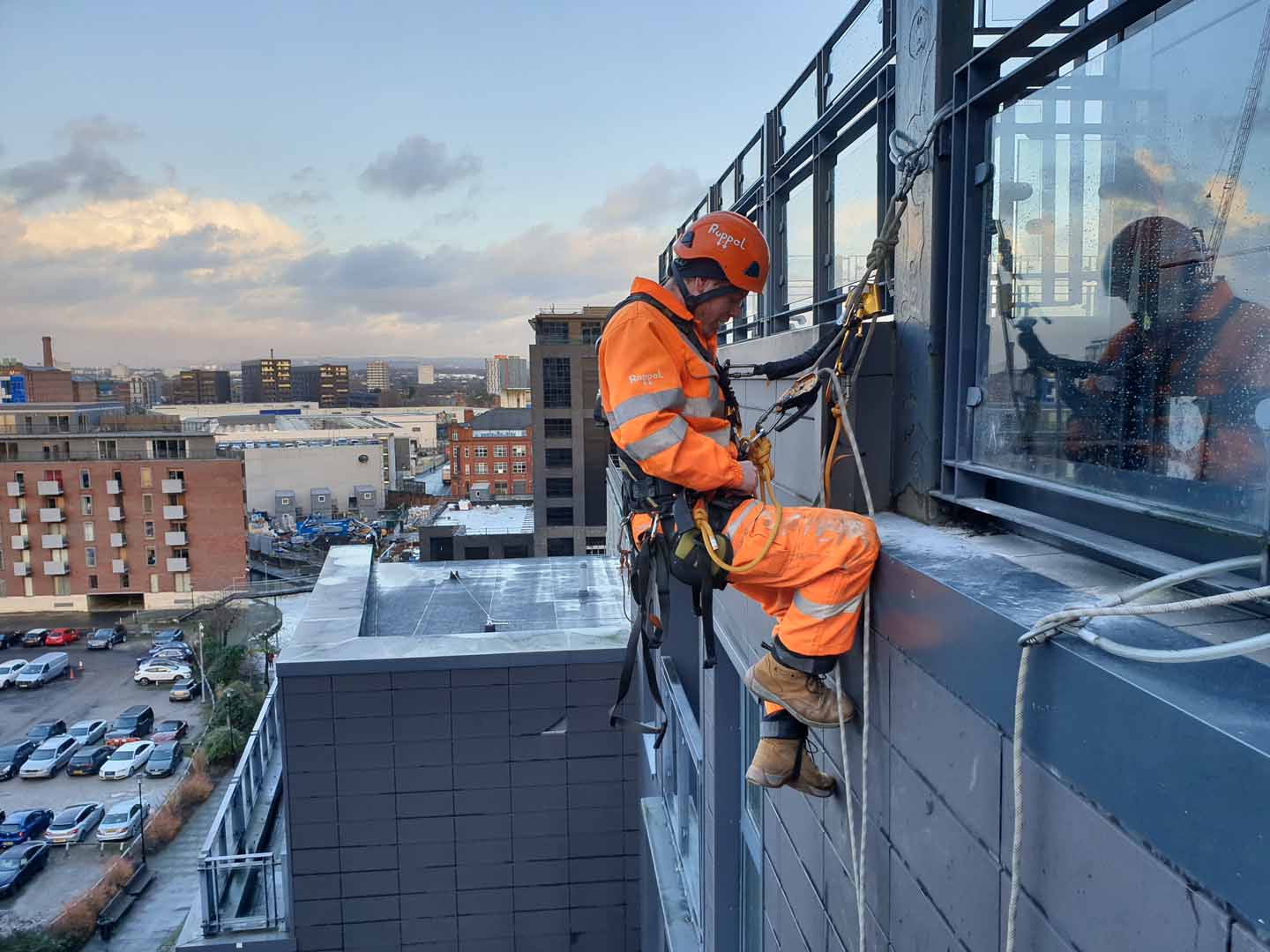 Cladding Flashing Installation - Manchester - Rappel