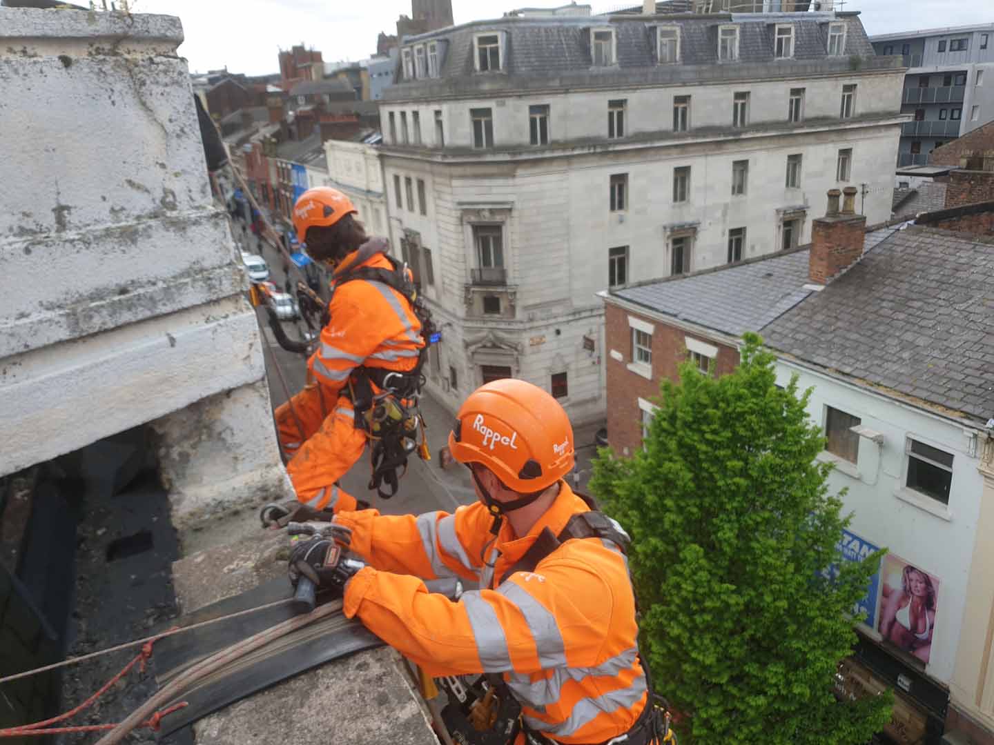 Abseil Building Survey - Liverpool - Rappel