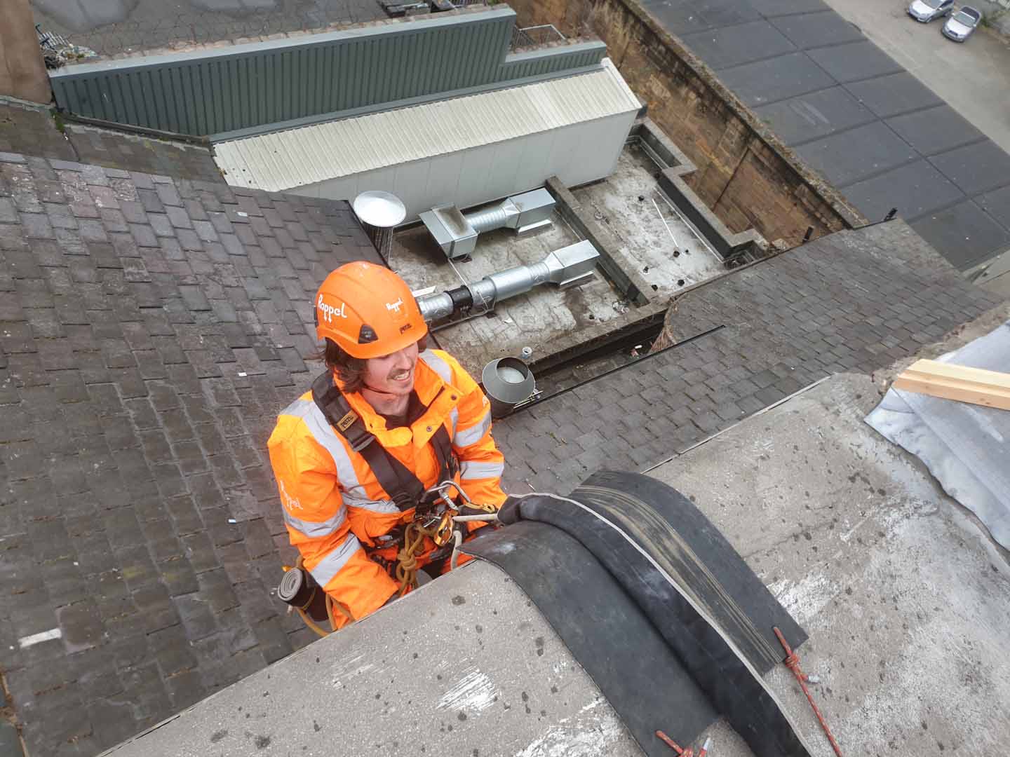 Abseil Building Survey - Liverpool - Rappel