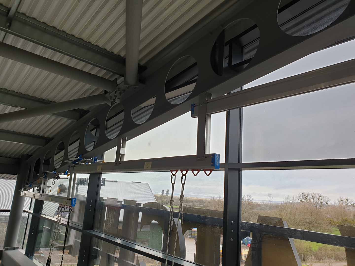 Raptor Rail Abseil System Installation - Somerset - Rappel