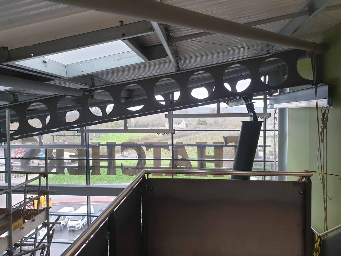 Raptor Rail Abseil System Installation - Somerset - Rappel