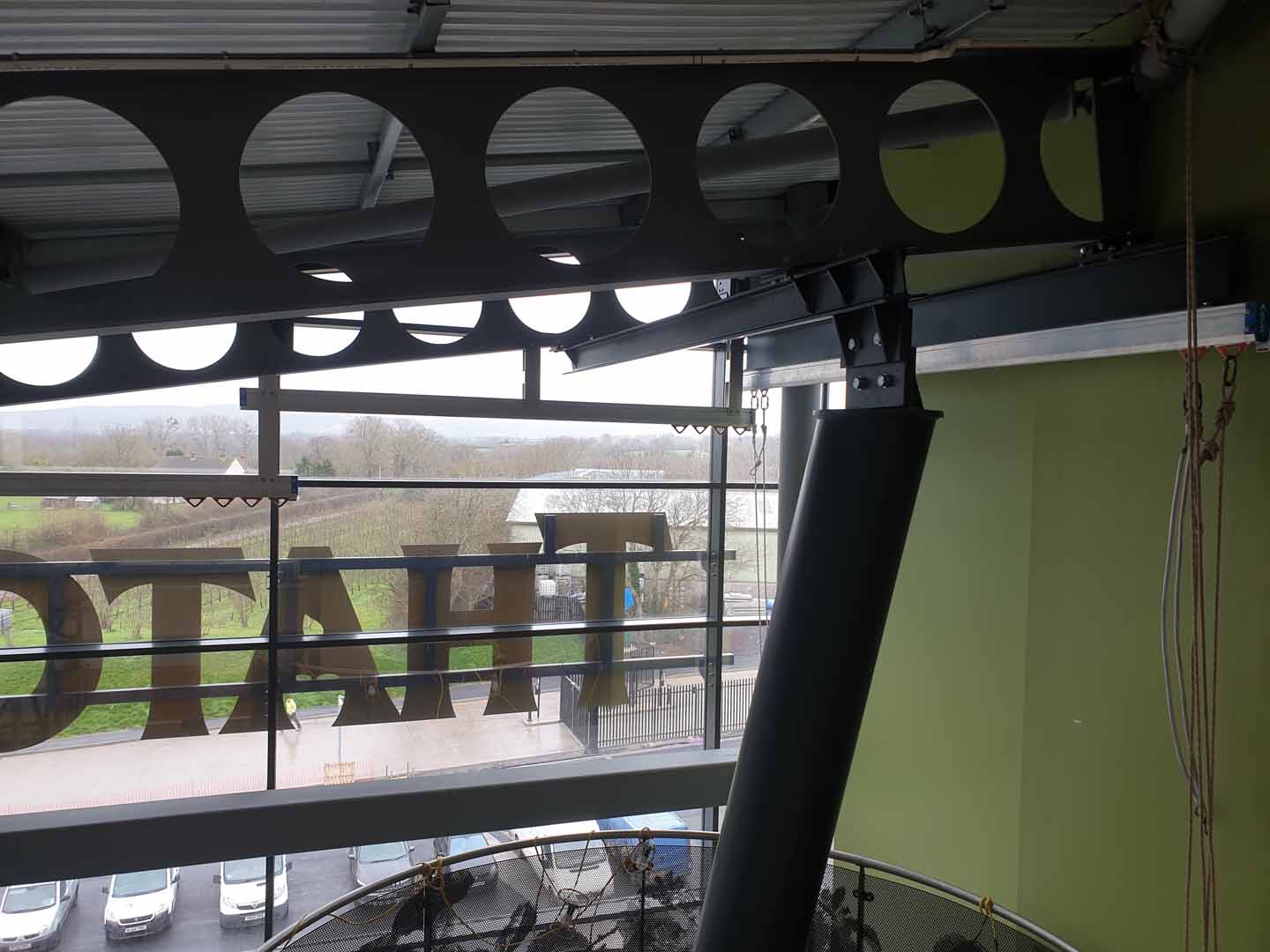 Raptor Rail Abseil System Installation - Somerset - Rappel